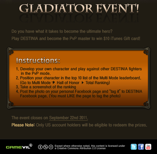 [GAME_EVENT] DESTINIA is now live! | Howard Forums - Your Mobile Phone ...